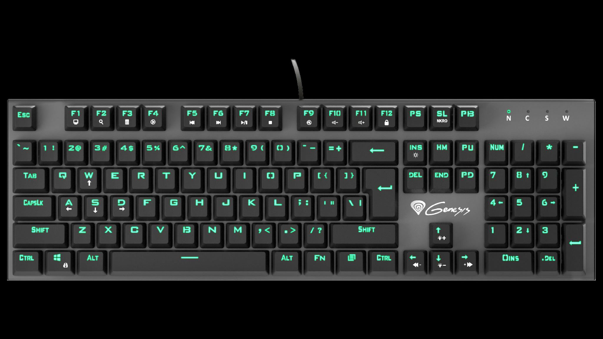 Genesis Thor 300 Outemu Blue NKG-0947 | GameRagon.pl